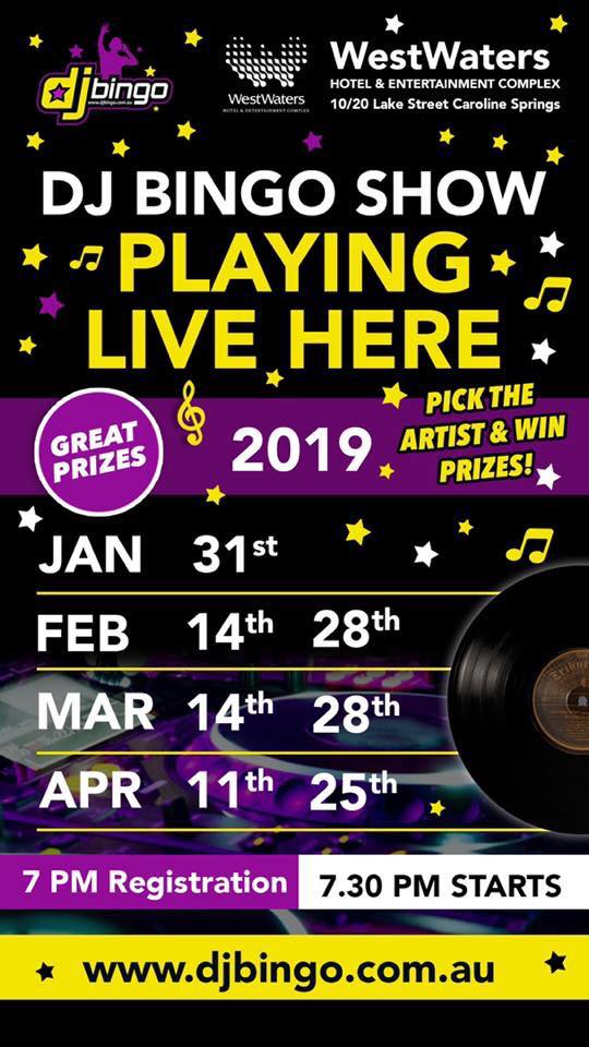 Venues – DJ Bingo Australia